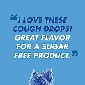 HALLS Relief Mountain Menthol Sugar Free Cough Drops, Economy Pack, 12 Bags of 70 Drops (840 Total Drops)