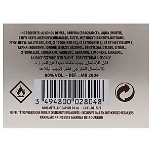 Princesse Marina de Bourbon Royal Marina Diamond Eau de Parfum for Women - Amber Scent - Opens with Notes of Grapefruit and Blackcurrant - Perfume for Seductive and Confident Ladies - 1 oz