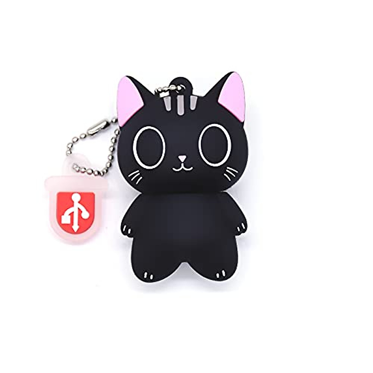 SUNJIANG Cute USB Flash Drive Cat Pen Drive Cartoon Pendrive Memory Stick Cute USB Stick Date Storage Thumb Drive for Kids USB 2.0 (32GB, Cat)