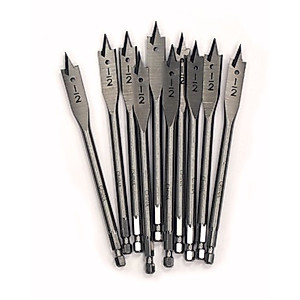MK Morse WSB500 Spade Drill Bit 1/2" - 10 Pack