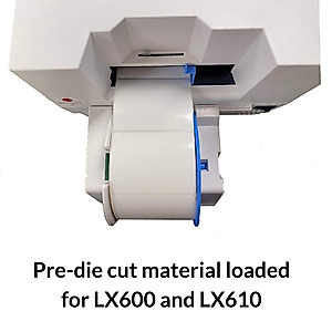 Primera LX610 Color Inkjet Label Printer with Plotter Cutter 74541 - Print and Cut Any Label Shape or Size in One Machine. Prints Up to 5 Inches Wide