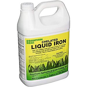 Southern Ag Chelated Liquid Iron (128oz -1 Gallon)