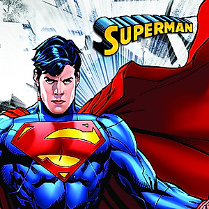 DC Comics Superman Jewelry for Women Sterling Silver Crystal Rose Earrings