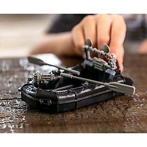 United States Navy Seal Figure Playset with Accessories and Combat Rubber Raiding Craft