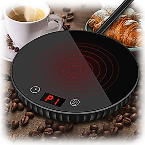 Coffee Mug Warmer, Coffee Warmer with 2 Temp Settings, Candle Warmer w/Auto Shut Off&1-12H Timer, Coffee Warmer for Desk Home Office, Coffee Cup Warmer for Coffee, Beverage, Milk, Tea, Hot Chocolate