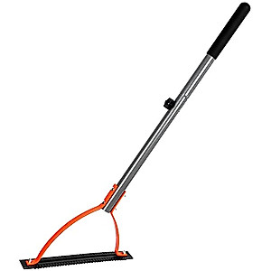 Walensee Weed Grass Cutter with Serrated Double-edged Sharp Blade Manual Grass Whip with 30 Inch Steel Handle Cut Overgrown Weeds Cutting Hand Tool Steel Sod Cutter for Garden, Yard, Field and Ditches