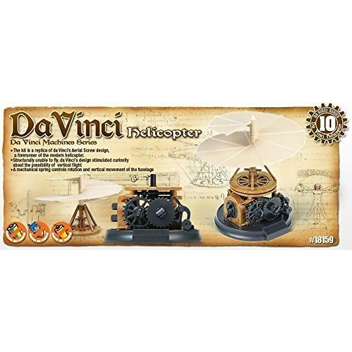 Academy Da Vinci Machines Series Helicopter - #18159 by Academy Models