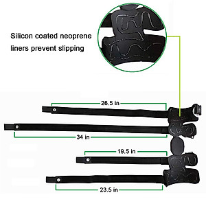 PHASFBJ Orthopedic Hinged Knee Brace, Knee Joint Splint Adjustable Leg Support Fracture Stabilizer for Men & Women ACL Ligament Injuries Sports Injuries Arthritis,Right