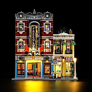 LIGHTAILING Light for Lego- 10312 Jazz-Club - Led Lighting Kit Compatible with Lego Building Blocks Model - NOT Included The Model Set