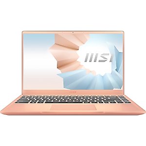 MSI Modern 14 Beige Mousse 14" Ultra Thin and Light Professional Laptop Intel Core i5-1155G7 Iris Xe 8GB 512GB NVMe SSD Win10 (B11MO-857)