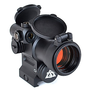 AT3 Magnified Red Dot with Laser Sight Kit - 2 MOA Red Dot with Laser Sight and 3X Magnifier (Red Laser)