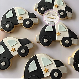 Small Car Cookie Cutter 4.75" Made in USA by Ann Clark