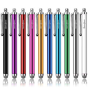 Stylus Pens for Touch Screens, StylusHome 10 Pack Mesh Fiber Tip Stylus Pens for ipad iPhone Tablets Samsung All Precision Capacitive Universal Touch Screen Devices