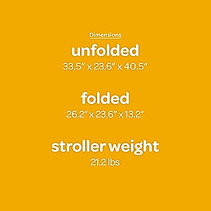 Larktale Coast Lightweight and Compact Foldable Stroller for Babies, Toddlers Nightcliff Stone