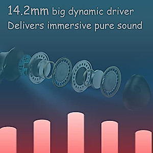 ZXQ Q2 Wireless Neckband Bluetooth Headphones, Neckband Earbuds with Magnetic, Wireless Sport Earphones with Microphone,Upgrade 15Hours Playtime,USB Type C Charge,with Carry Case Ear Hook (Green)