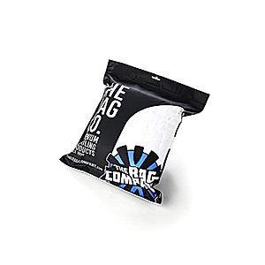 The Rag Company - Everest 1100 - Ultra Plush Korean 70/30 Blend, Professional Microfiber Detailing Towels, 1100gsm, 16in x 16in, White (3-Pack)