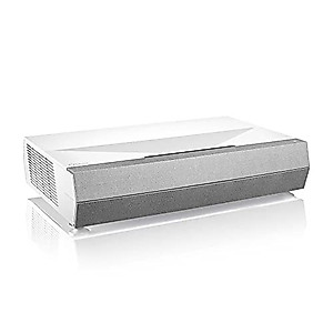 Optoma CINEMAX-D2-W CinemaX D2 4K UHD Ultra-Short-Throw DLP Projector with HDR White 2022 Bundle with 120 inch Home Theater Projector Screen, 2X Sony Wireless Headphones and 2X HDMI 2.0 Cable