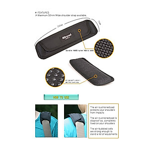 Matin Replacement Shoulder Pad Air Cushion Pad Straight for Shoulder Bags