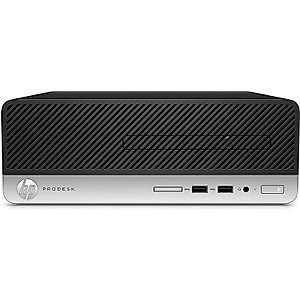 HP ProDesk 400 G4 Desktop Small Form Factor Business PC, Intel Quad-Core i5-7400 3.0GGHz,16G DDR4,512GB SSD,VGA,DP,Win 10 Pro 64 bit-Multi-Language Support English/Spanish (Renewed)
