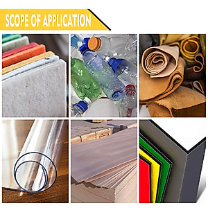 XW 4-pack 18mm Snap-off Blade Box Cutter, Razor Blade Utility Knife, Extra 10 Blades Included