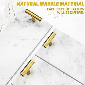 Tioncy 2 Pcs Marble Guest Towel Holder Tray for Bathroom Napkin Holder White Marble Vanity Tray Marble Tray for Kitchen Paper Disposable Hand Towel Holder for Dessert Jewelry Perfume Storage Organizer