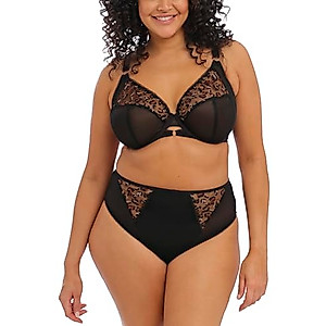 Elomi Women's Namrah Underwire Plunge Bra Black