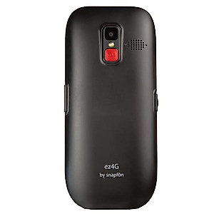 Snapfon ez4G Unlocked | Big-Button Cellphone for Seniors, Nationwide 4G Volte, SOS Button, Hearing Aid Compatible, Mobile Monitoring Service Ready