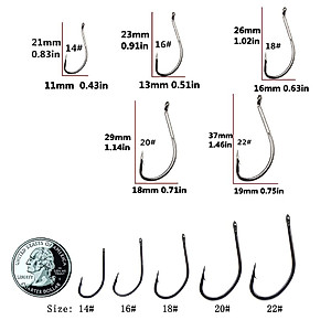 High-Strength 49 Strands Steel Surf Fishing Rigs with 2 Hooks,Saltwater Fishing Assecories Nylon-Coating Steel Wire with Hooks Swivels Snap Connect 2 Arm Rig (Hook Size 14#)