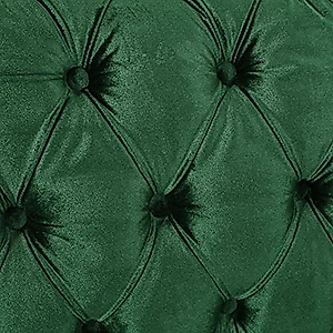 Christopher Knight Home Parkhurst Sofas, Emerald + Dark Brown