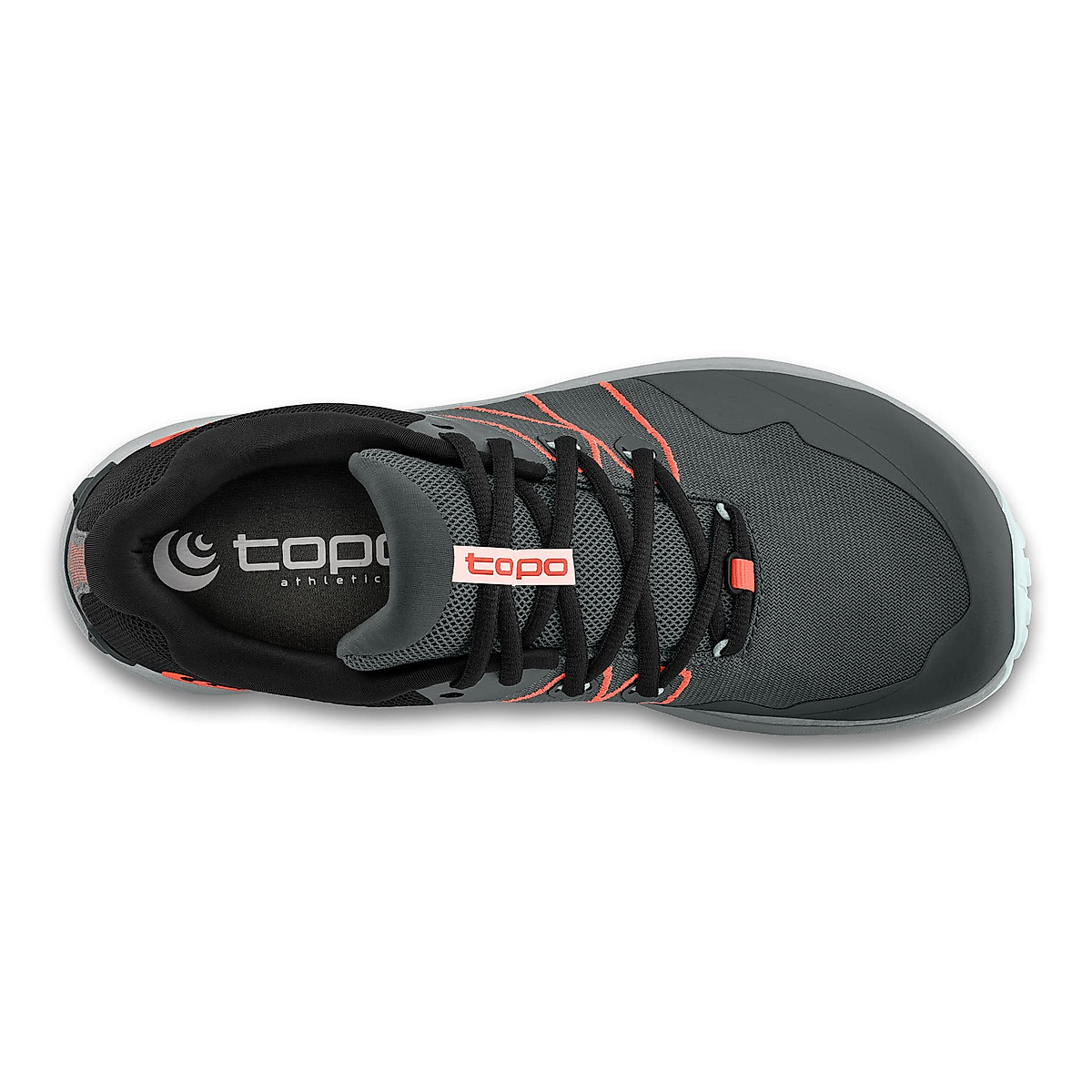 Topo Athletic Women's Runventure 4 Comfortable Lightweight 1MM Drop Trail Running Shoes, Athletic Shoes for Trail Running, Grey/Cloud, Size 9.5