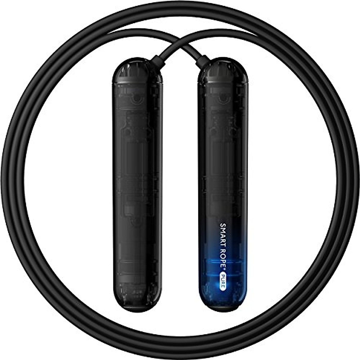 Tangram 05-62366 Smart Rope Pure (Bluetooth 4.0 Enabled Jump Rope, Jump Counter, Smart Phone Connected App, Smooth Ball Bearing Rotation)