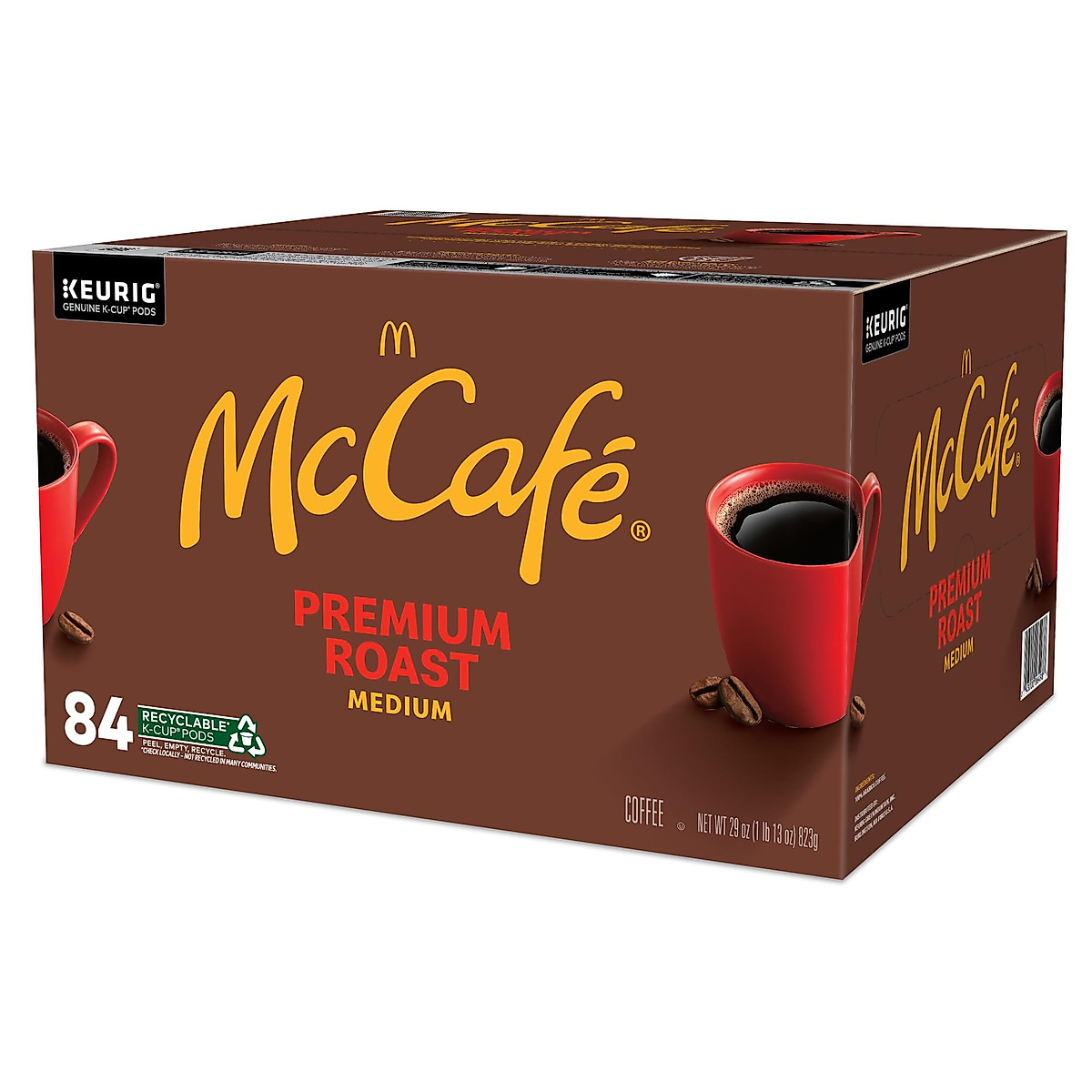 McCafe Premium Medium Roast K-Cup Coffee Pods, Premium Roast, 84 Count