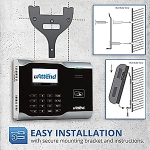 uAttend CB6000 Employee Management Time Clock