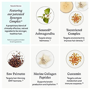 Nutrafol Fullest Hair Kit | Women Hair Supplement & Growth Activator | Ages 18-44 | Supports Visibly Stronger, Thicker Hair | Patent-Pending Ashwagandha Exosome Technology | 3 Month Supply