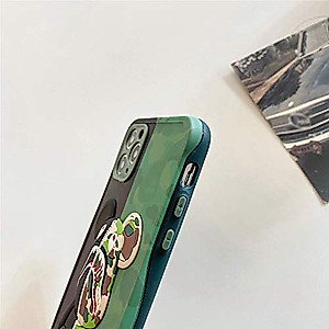 Jeriwell Compatible with iPhone 11 Phone Case 6.1 inch Silicone Shockproof Cool 3D Cartoon Camo Bear Street Fashion Full Body Protection Case/Cover/Skin for iPhone 11 for Men Boy (Camouflage 3D Bear)