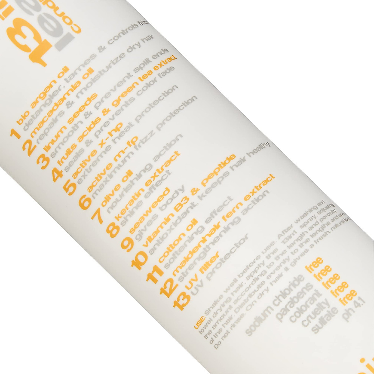 Sustainable Glam 13in1 Epic Leave-In Conditioner Hair Detangler Spray with Keratin, Argan & Macadamia Oil