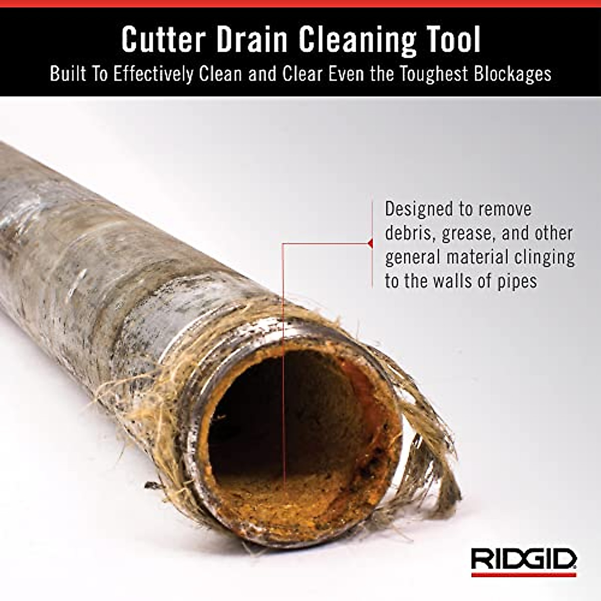 RIDGID 52822 Model T-232 H-D 3" "C" Cutter Cable Coupling Drain Cleaning Tool