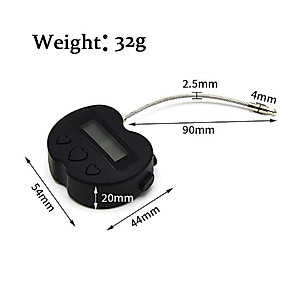 Security Padlock Electronic Timer Lock Behavioral Habit Aid Multi-Purpose Game Lock,Lock Up Addictive Objects Such As Cigarettes, Drugs, Cell Phones or Snacks. Suitable for Kitchens, Gyms, Schools