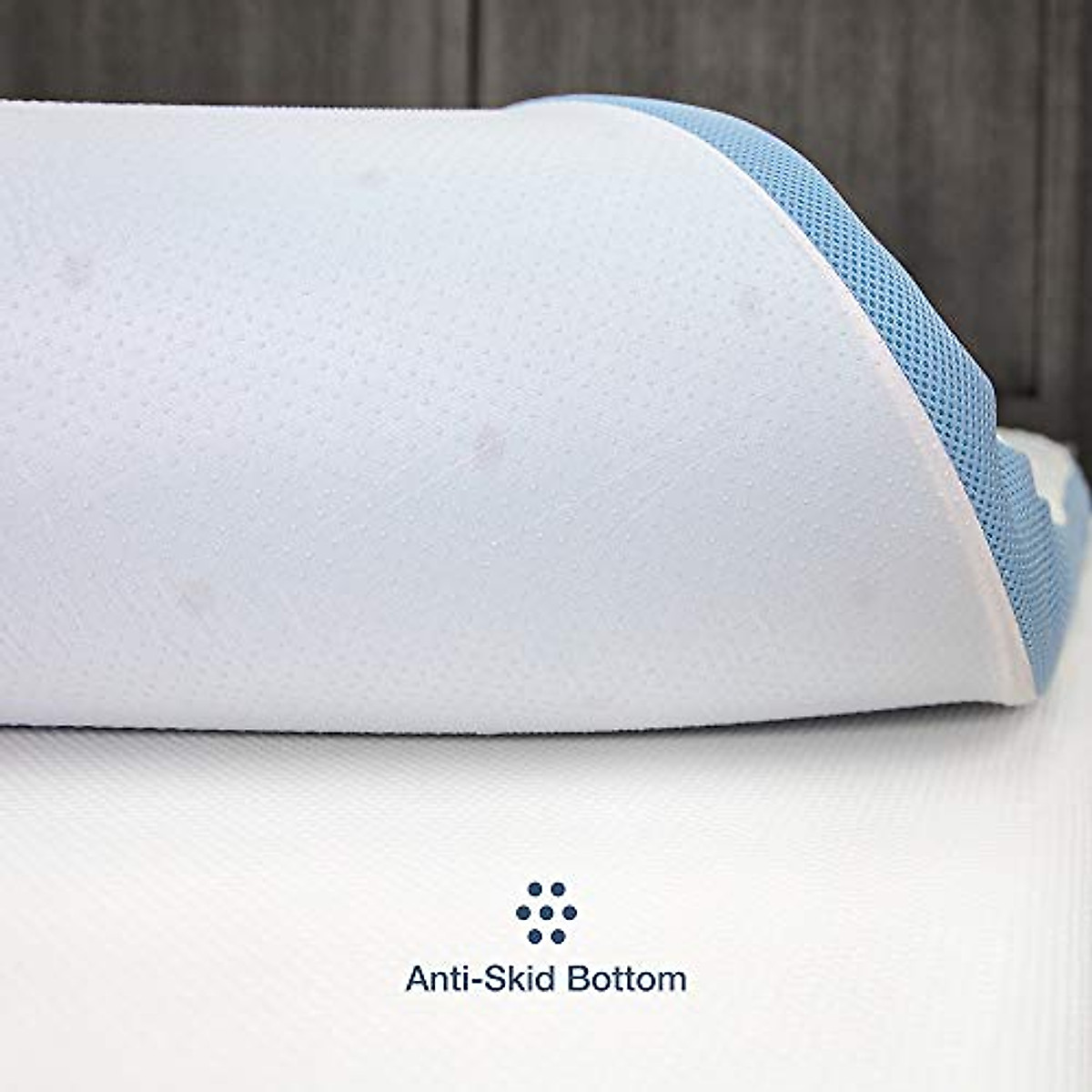 SensorPEDIC Elite Cooling Mattress Topper, Twin, White