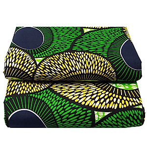 African Fabric 6 Yard Ankara Fabric Tribal Print Fabric Dashiki Print Wax Fabric 6470
