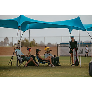 Neso Party Tent, 8 Ft Height, 11X22 Ft, 23 Pounds, Canopy Event Tent for On and Off The Beach (Teal)