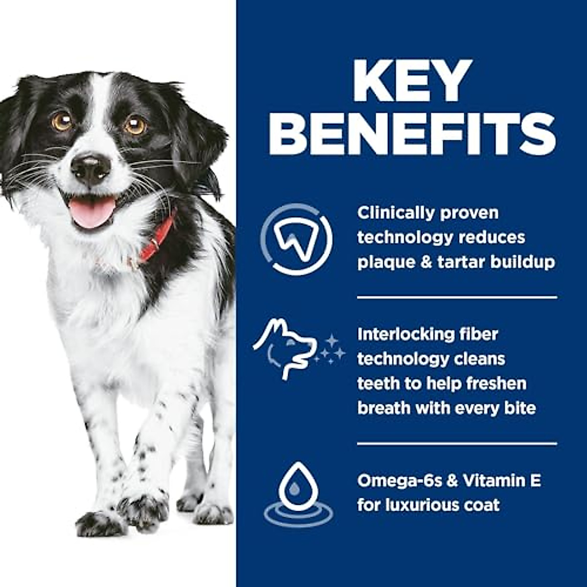 Hill's Science Diet Oral Care, Adult 1-6, Small & Mini Breeds Plaque & Tartar Buildup Support, Dry Dog Food, Chicken, Rice, & Barley, 12.5 lb Bag