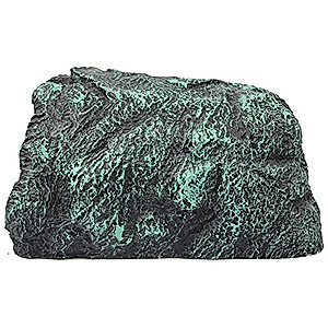 NC Reptile Hides and Caves Resin Rock Bearded Dragon Hideout Reptile Hiding Cave Turtle Hideout for Tortoise Small Lizards Turtles Reptiles Fish Amphibians Reptile Rock Hideaway Decoration