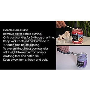 Fresh Linen Odor Eliminating Highly Fragranced Candle - Eliminates 95% of Pet, Smoke, Food, and Other Smells Quickly - Up to 80 Hour Burn time - 12 Ounce Premium Soy Blend