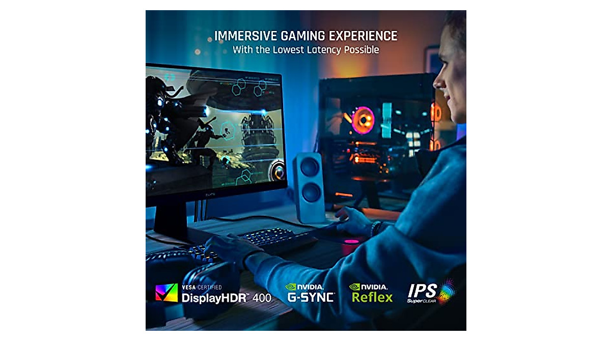 ViewSonic ELITE XG271QG 27-Inch Gaming Monitor with G-SYNC & 240Hz