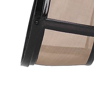 Coffee Filter Cup, Coffee Filter Coffee Machine Reusable Stainless Steel for Mr. Coffee Machines for People