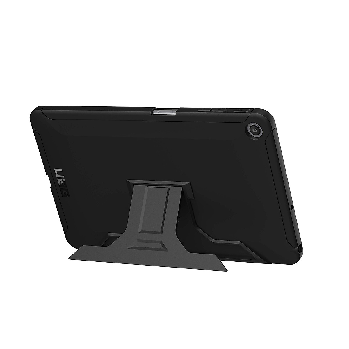 URBAN ARMOR GEAR UAG LG G Pad 5 10.1, Tablet Case with Built-in Kickstand, Scout Feather-Light Rugged [Black] Military Drop Tested Case