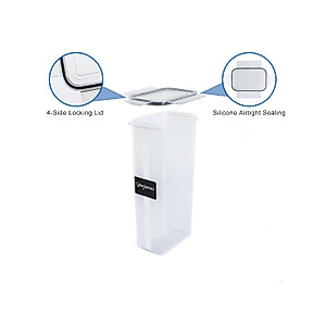 FreshKeeper Airtight Food Storage Containers Replacement Lids, 2PCS