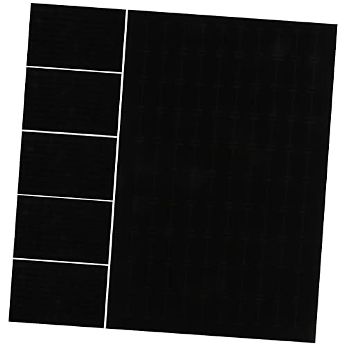 ABOOFAN 24 Pcs Jewelry Box Pad Jewelry Display Pad Necklace Case Jewelry Displays Jewelry Storage Tray Ear Stud Holder Ring Display Case Ring Organizer for Jewelry Sponge Drawer Travel