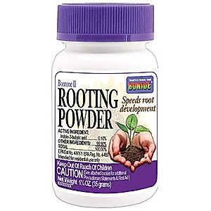 Bonide Bontone II Rooting Powder, 1.25 oz Ready-to-Use Dust for Houseplants and Transplants Speeds Root Development